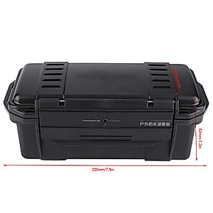 Joyzan Outdoor Storage Case, Waterproof Deck Shockproof Organization Box Pressureproof Shock Sealed Airtight Carry Container Absorbing Survival Dry Pad Hiking Fishing Patio Garden Camping Activities