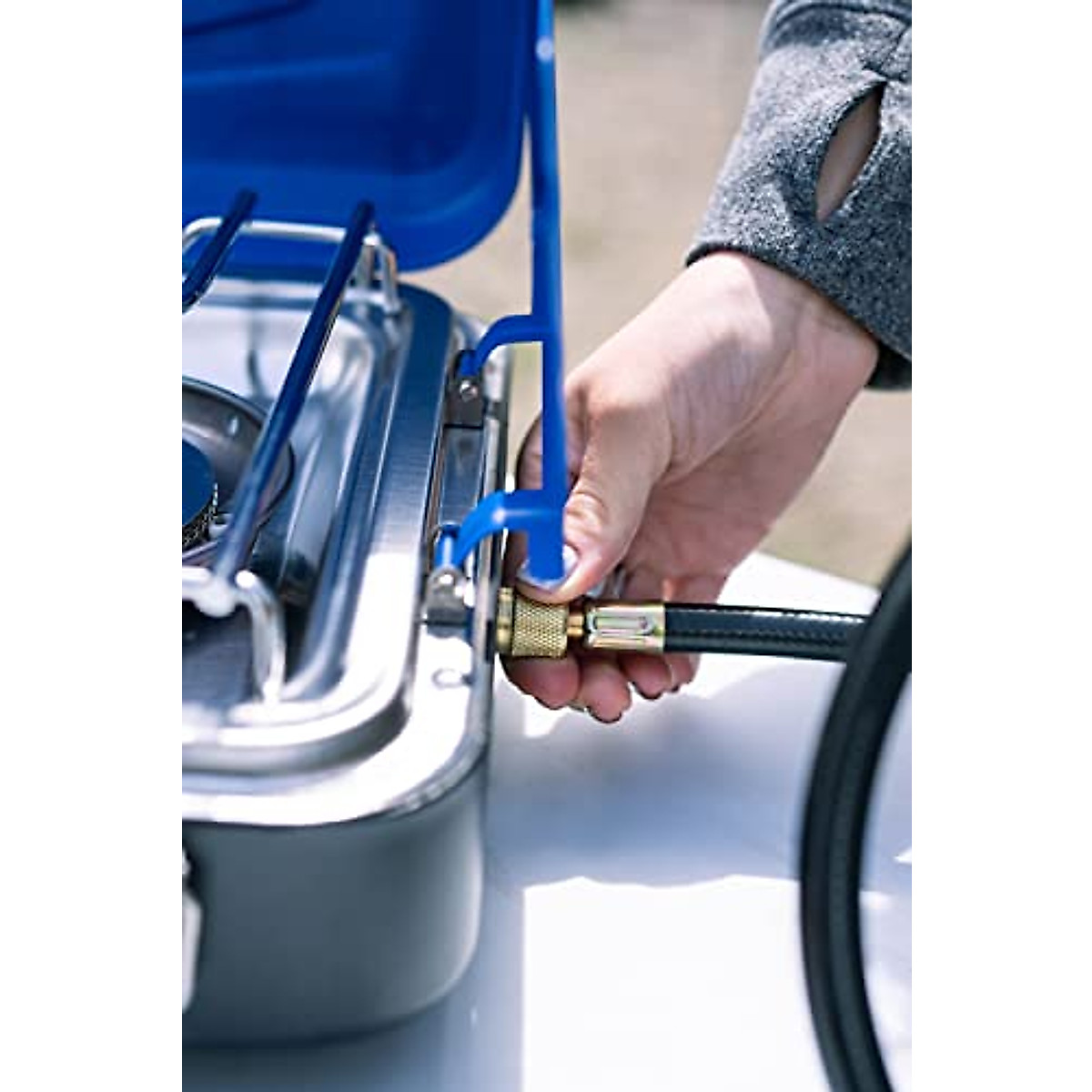 30" Propane Hose & Regulator 10 PSI