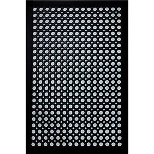 Shepherd Hardware 8102E Indoor/Outdoor Recycled, 24 x 36 x 1/2 Inches, Black Rubber Mat, 2' x 3' x 1/2"