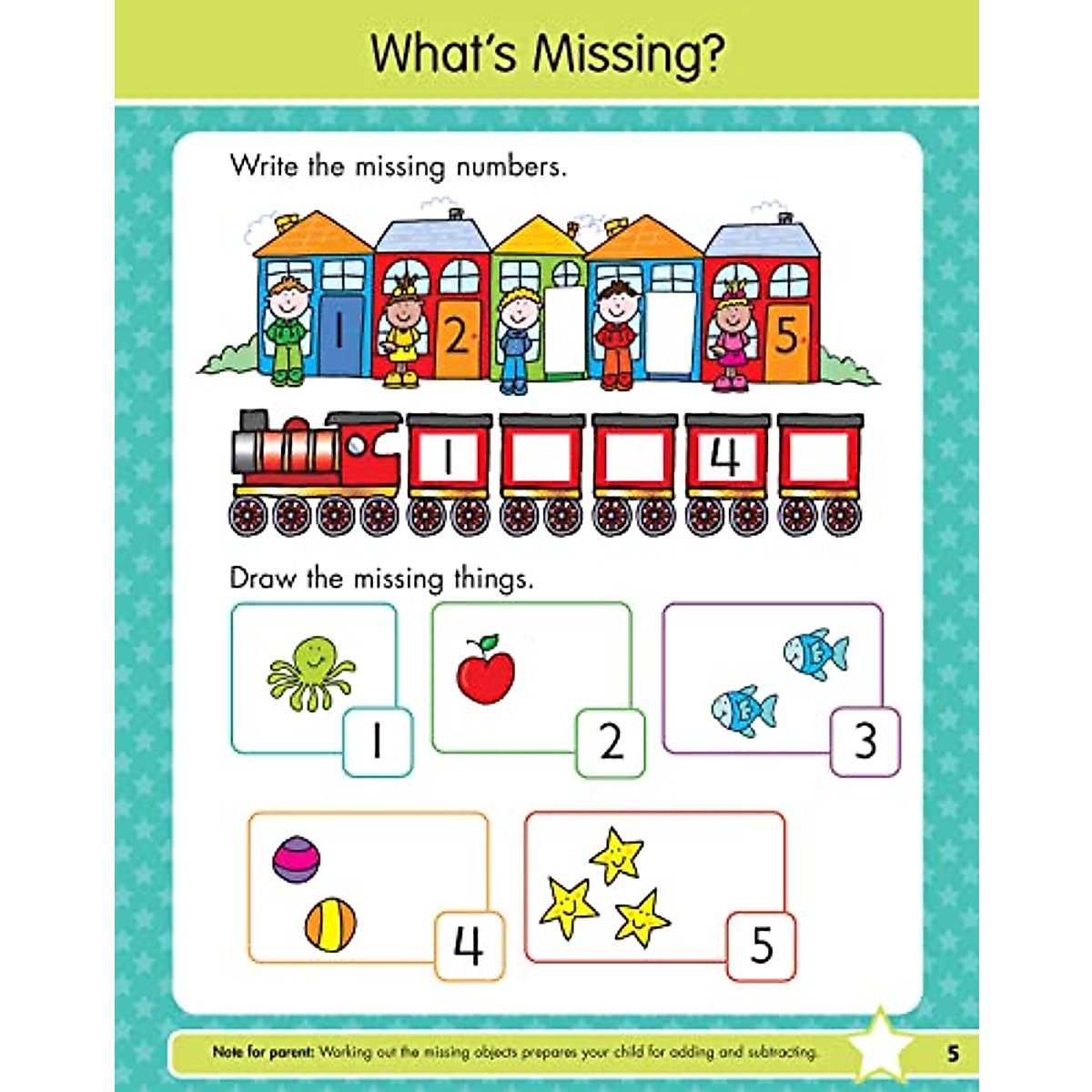 Kindergarten Math Workbook Ages 5 to 6: 75+ Activities Addition & Subtraction, Counting and Writing Numbers 1 to 20, Addition and Subtraction, ... Numbers, Count by 2s & More (Common Core)