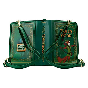 Loungefly Disney Robin Hood Book Convertible Crossbody