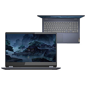 Lenovo 2023 Chromebook Flex 3 15.6" FHD Touch-Screen - Pentium Silver N6000 with 8GB Memory - 192GB eMMC - Abyss Blue - Chrome OS-with 128 SD Card/OLY