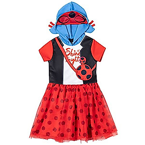 Miraculous Ladybug Big Girls Cosplay Costume Dress Red 14-16