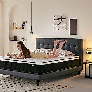 VPSIO 10 Inch Twin Mattress - Medium Firm Twin Mattress for Kids - Memory Foam Relieves Pressure - Individual Pocket Springs Provide Precise Support - Twin Bed Mattress for Bunk Bed