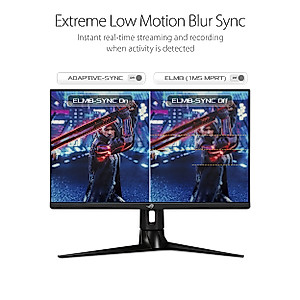 ASUS ROG Strix 27 inches 2K HDR Gaming Monitor (XG27AQM) - WQHD (2560 x 1440), Fast IPS, 270Hz (Renewed)