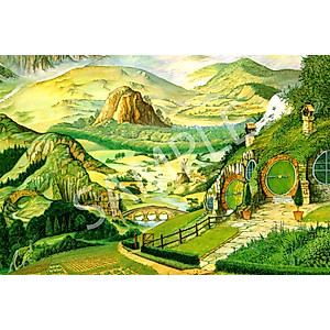 Best Print Store - Lord of The Rings, Hobbit, The Shire Poster (24x36 inches)