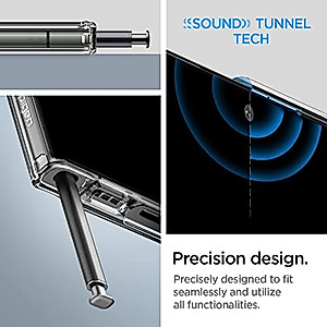 Spigen Ultra Hybrid Designed for Galaxy S23 Ultra Case (2023) - Crystal Clear