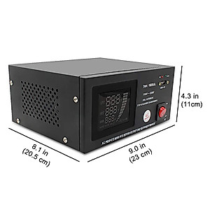 Yinleader Voltage Converter Transformer(220V to 110V, 110V to 220V) Step Up/Down Transformer Converter 110/120 Volt - 220/240 Volt - Circuit Breaker Protection (TMK-1600)