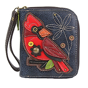 Chala Cardinal Zip-Around Wallet/Wristlet