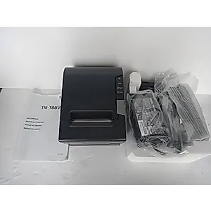 Epson C31CA85084 TM-T88V Thermal Receipt Printer Serial and USB Energy Star with PS180 - Color Dark Gray