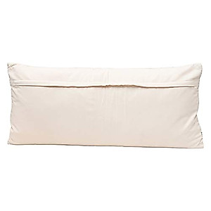 Creative Co-Op Woven Cotton Blend Lumbar Stripes, Multi Color Pillow