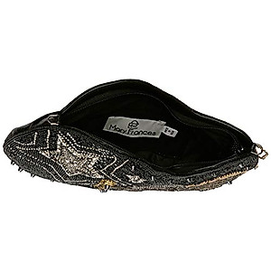 Mary Frances womens Crossbody Bag, Black, no size US