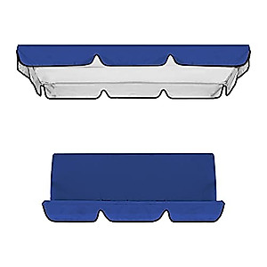 Kemine Swing CoversPolyester Taffeta MaterialWaterproofOutdoorChair (Blue)