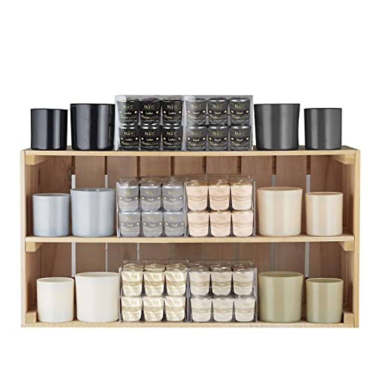 Root Candles Scented Candles Classics Collection Premium Handcrafted Wood Wick Candle, 8-Ounce, Cashmere