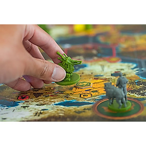 Stonemaier Games: Scythe: Invaders from Afar Expansion | Add 2 New Factions to Scythe (Base Game) | Increase Scythe Player Count to 7 | 1-7 Players, 140 Mins, Ages 14+
