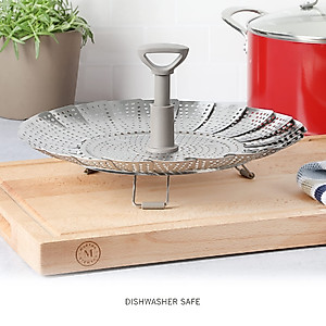 Martha Stewart Richburn, Steamer Insert (10.6"), Stainless Steel