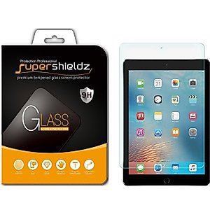 Supershieldz Designed for Apple iPad Pro 12.9 inch (2015 and 2017 Model) Screen Protector, (Tempered Glass) Anti Scratch, Bubble Free