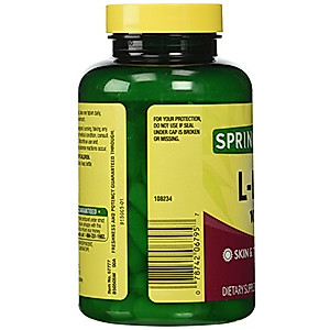 Spring Valley - L-Lysine 1000 mg, 100 Tablets