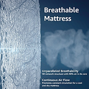 Extra Firm Mattress Topper, 3 Inch Foldable Mattress Queen POE Material from Japan Improvement Over Traditional Gel, Latex, Memory Foam, 100% Washable Breathable Elastic for Back Support 60"x80"