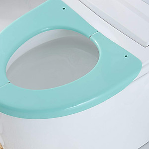 1pc Folding Toilet Seat Travel Toilet Lid Portable