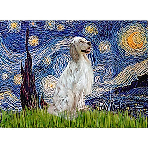 CafePress English Setter / Starry Night Mug Ceramic Coffee Mug, Tea Cup 11 oz