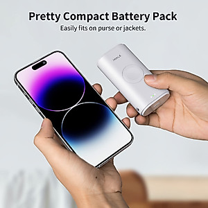iWALK Portable Charger for iWatch, 9000mAh Power Bank with Built in Cable, Battery Pack Charger Portable Compatible with Apple Watch Series 8/7/6/Se/5/4/3/2, iPhone14/13/12/12 Pro Max/ 11/6s