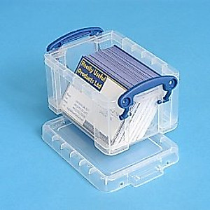 Really Useful Box 0.3 Litre Clear by Really Useful