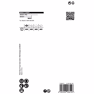 Bosch Professional 1x Expert MetalMax AIZ 45 AIT Multitool Blades (for Steel, Stainless steel, Width 45 mm, Accessory Multitool), black/blue