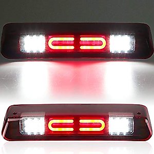 LED Third 3rd Brake light for 04-08 Ford F150 07-10 Ford Explorer 06-08 Lincoln Mark LT, Rear Cargo Lamp High Mount Stop light (Red)