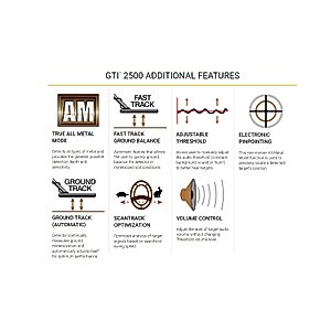 GTI 2500 Metal Detector