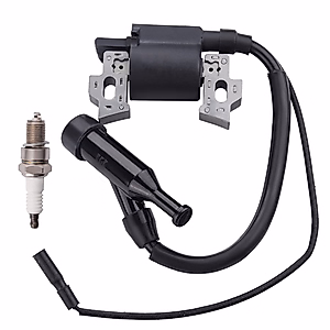 GX160 Ignition Coil with Spark Plug for Honda Gx110 Gx120 Gx140 Gx160 Gx200 5.5hp 6.5hp Engine Generator Rototiller 4589693/7988801 30500-ZE1-033 30500-ZE1-063 440-105