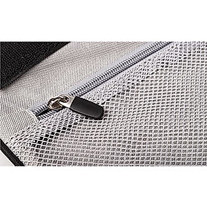 SenYang Multi Purpose Vacuum Cleaner Accessories Storage Bag,Hang Storage Bag for Vacuum Cleaner Tool Storage, Travel Carrying Protective Case for Airwrap Styler or Tool Accessories (Black)