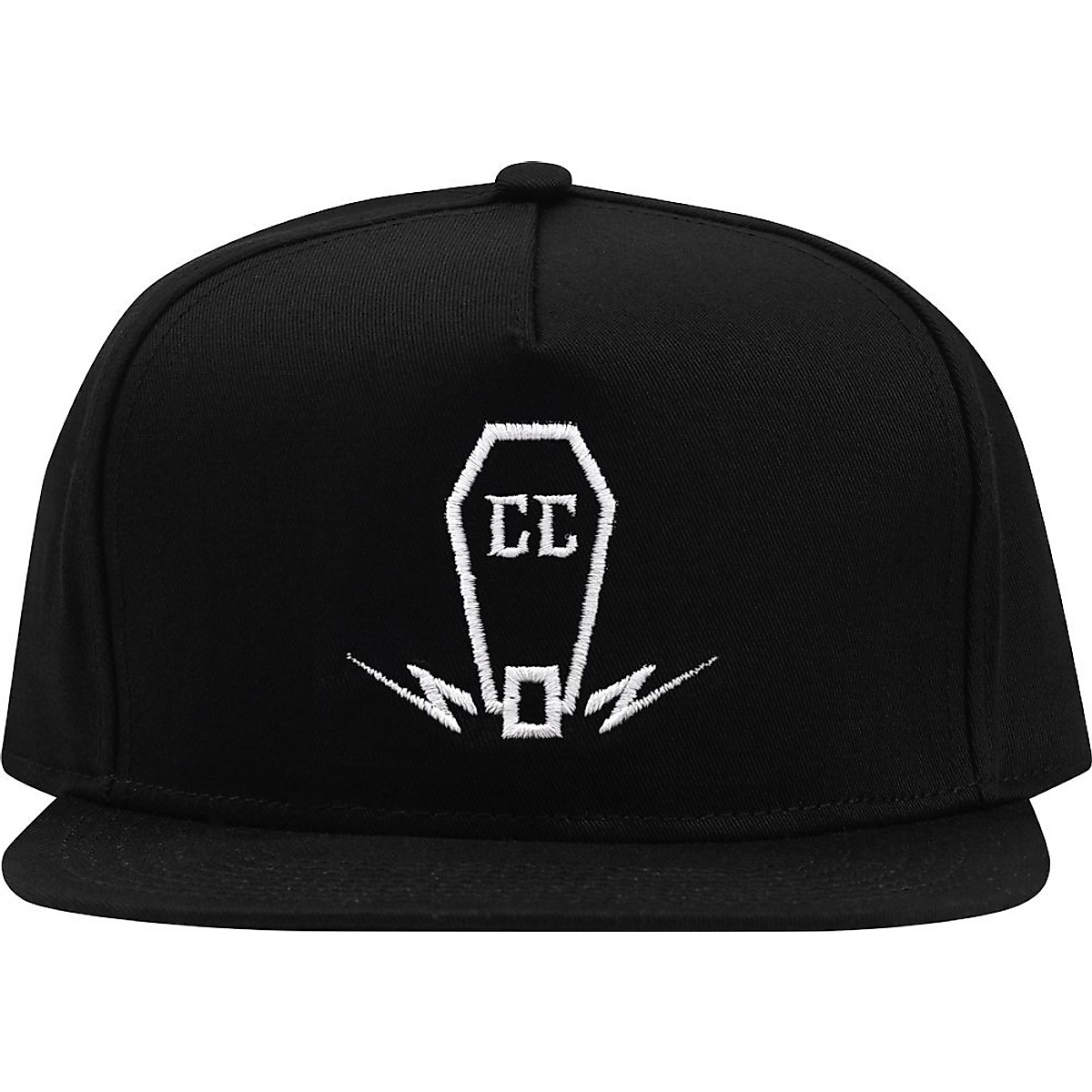 Cruise Coffin Snapback Hat Black