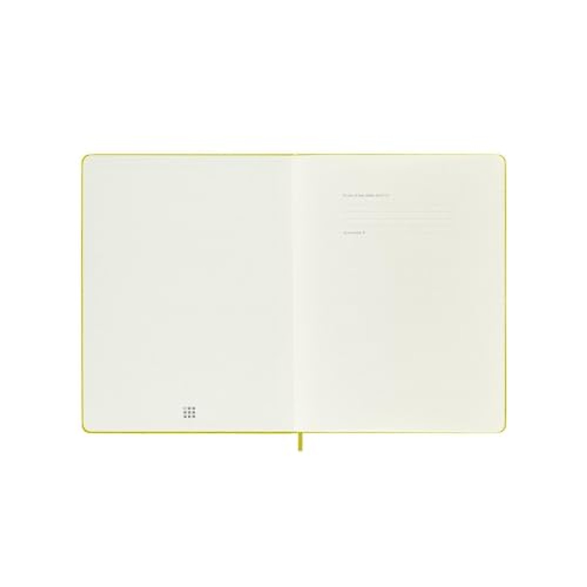 Moleskine Classic Notebook, Hard Cover, XL (7.5" x 9.5") Ruled/Lined, Hay Yellow (Silk), 192 Pages