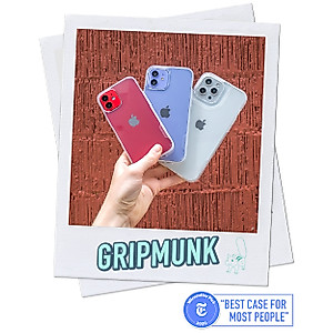 Smartish iPhone 12 Mini Slim Case - Gripmunk [Lightweight + Protective] Thin Cover (Silk) - Nothin' to Hide