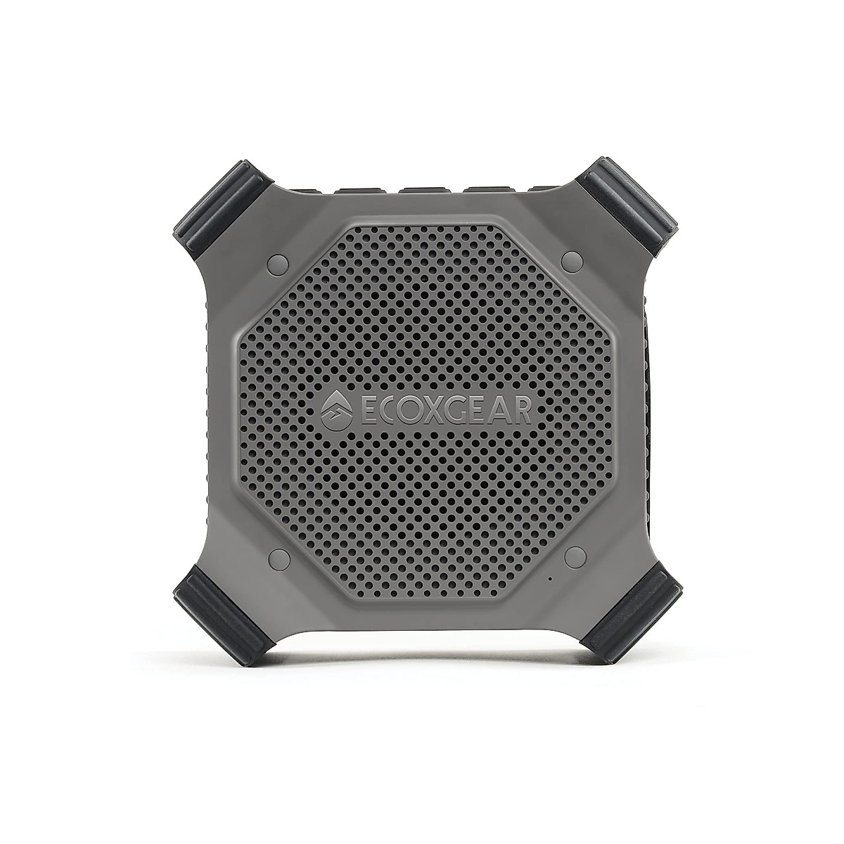 ECOXGEAR EcoEdge Plus GDI-EXEGPL410 Rugged Waterproof Floating Portable Bluetooth Wireless 20 Watt Smart Speaker with Bottle Opener and LED Party Lights (Gray) (Renewed)