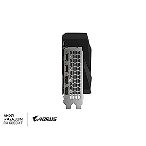 GIGABYTE AORUS Radeon RX 6800 XT Master 16G Graphics Card, MAX-Covered Cooling, 16GB 256-bit GDDR6, GV-R68XTAORUS M-16GD Video Card