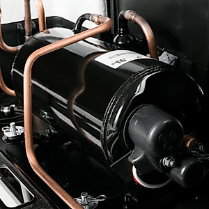 Dometic Penguin II Rooftop Air Conditioner - Low Profile 11K BTU, Black Single or Multi Zone AC Unit for RVs - Ducted or Non-Ducted Application w/Rib-Reinforced Base Pan and R410A Refrigerant