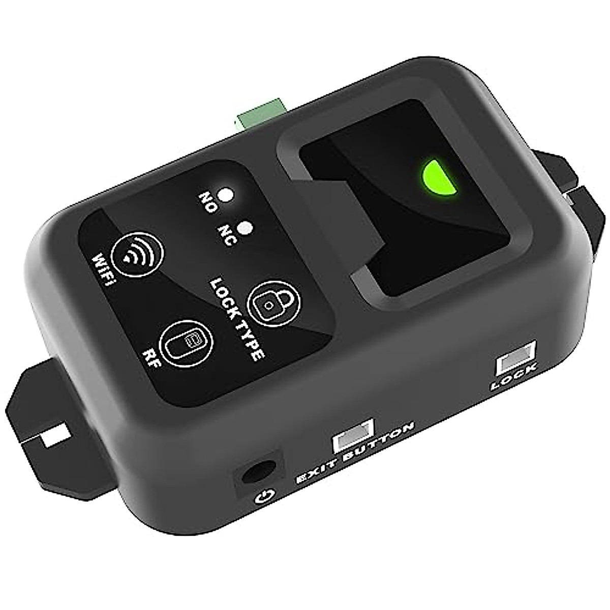 UHPPOTE 2.4GHz WiFi Outswinging Indoor 1200lb Electric Magnetic Door Lock Kit System with Remote and Smartphone app Control