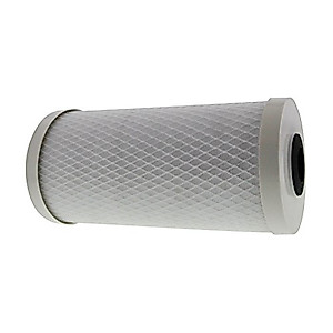 Tier1 0.5 Micron 10 Inch x 4.5 Inch | Whole House Carbon Block Water Filter Replacement Cartridge | Compatible with Pentek CBC-BB, FLOPLUS-10BB, CBC-10BB, 155170-43, Home Water Filter