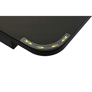 Arrow 611F Sewing Table for Vintage Singer Featherweight Sewing Machines 221 and 222, Portable with Wheels and Lift, Black Finish