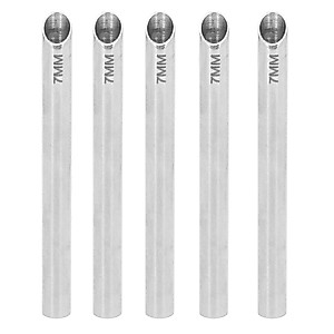 soobu Receiving Tubes, Accessory Holding Piercing Tool 5pcs Independent Packaging for Nose (7mm)