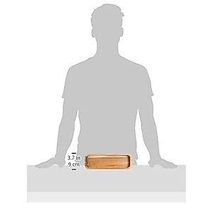 Kanshu Cutlery Case, Brown, Size: 1.6 x 10.6 x 3.5 inches (4 x 27 x