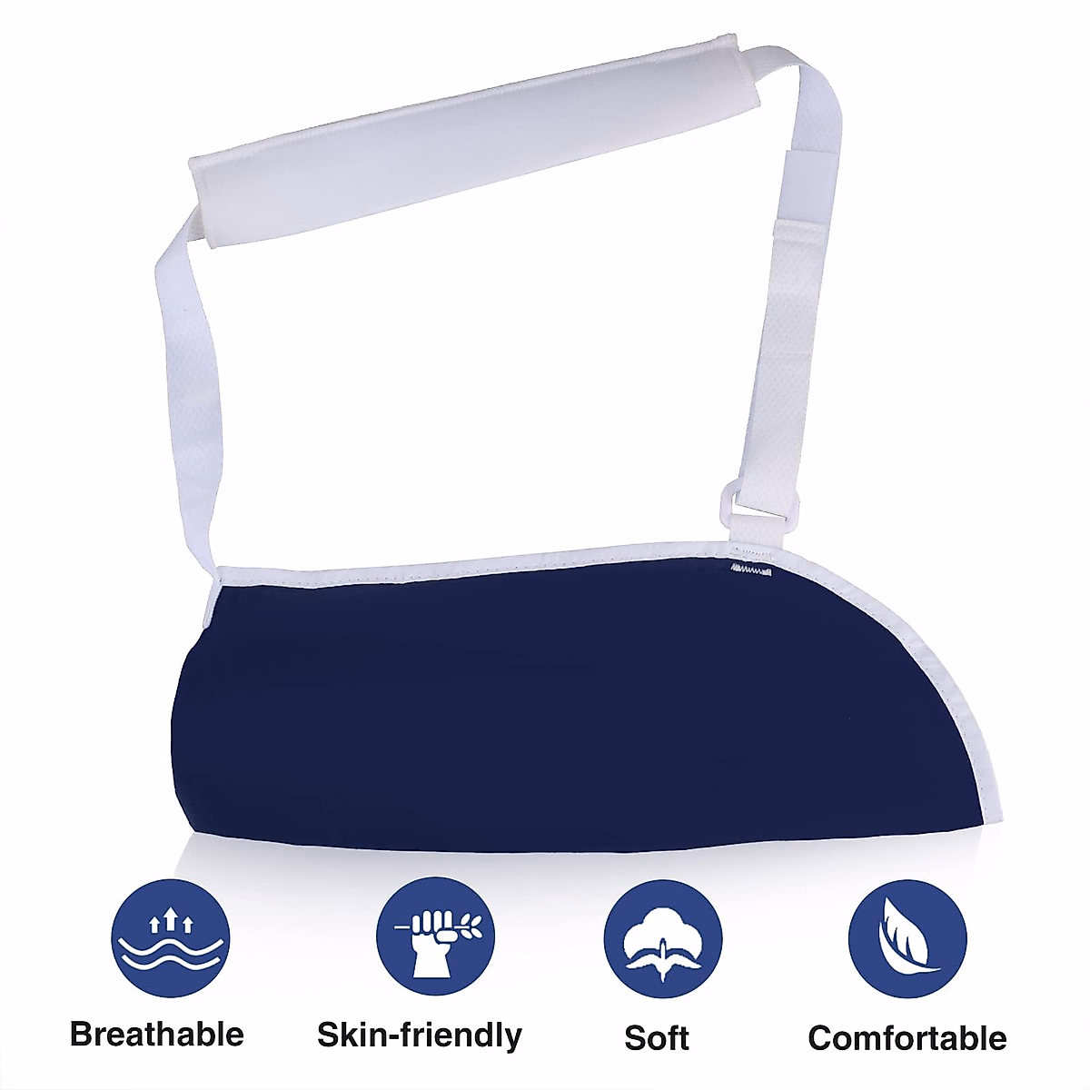 Ultrassist Arm Sling for Shoulder, Elbow, Wrist Injuries, Arm Sling Suitable for Adults with Lightweight and Breathable - Large Size