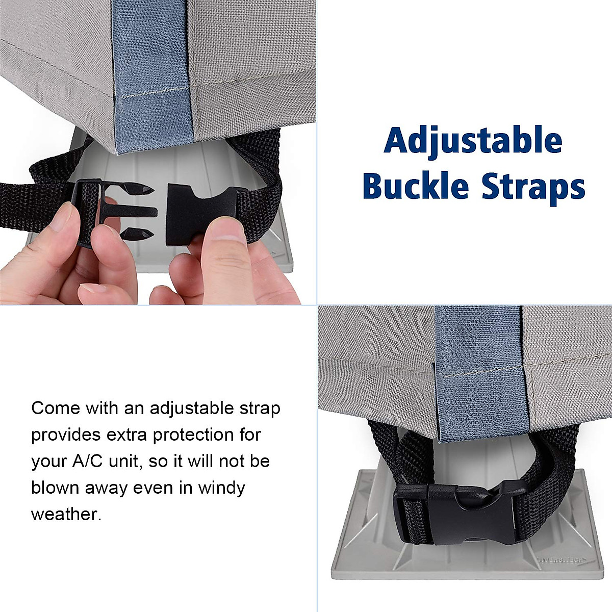 BOLTLINK Air Conditioner Covers for Outside Units, AC Unit Covers Outdoor Fits up to 32 x 32 x 28 inches