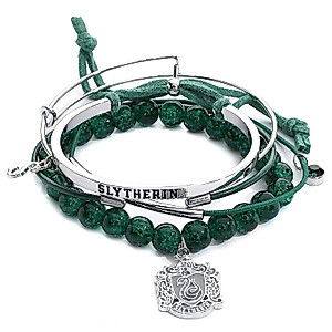 Harry Potter Slytherin Arm Party Bracelet Set