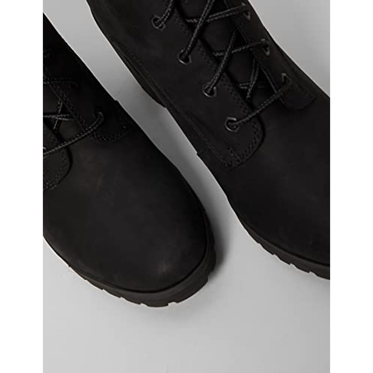 Timberland Women's Allington 6-Inch Lace-Up Boots, Black Nubuck, 8