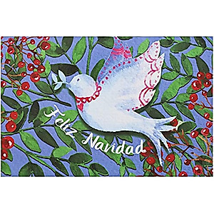 Sustainable Greetings Feliz Navidad Christmas Cards Assortment with Envelopes, 6 Festive Designs (4 x 6 In, 48 Pack)
