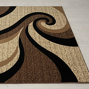 LUXE WEAVERS Avalon 0327 Beige 5x8 Area Rug