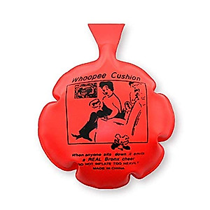 [3 Pack] Whoopee Cushion for Children over 3 yrs,Woopie Cushion Party Favor for [4,6,8 Inch][No Automatic Inflation][Reward][Prank Gag][Novelty Trick Joke] Gift and Toy for Kids Children Office Home